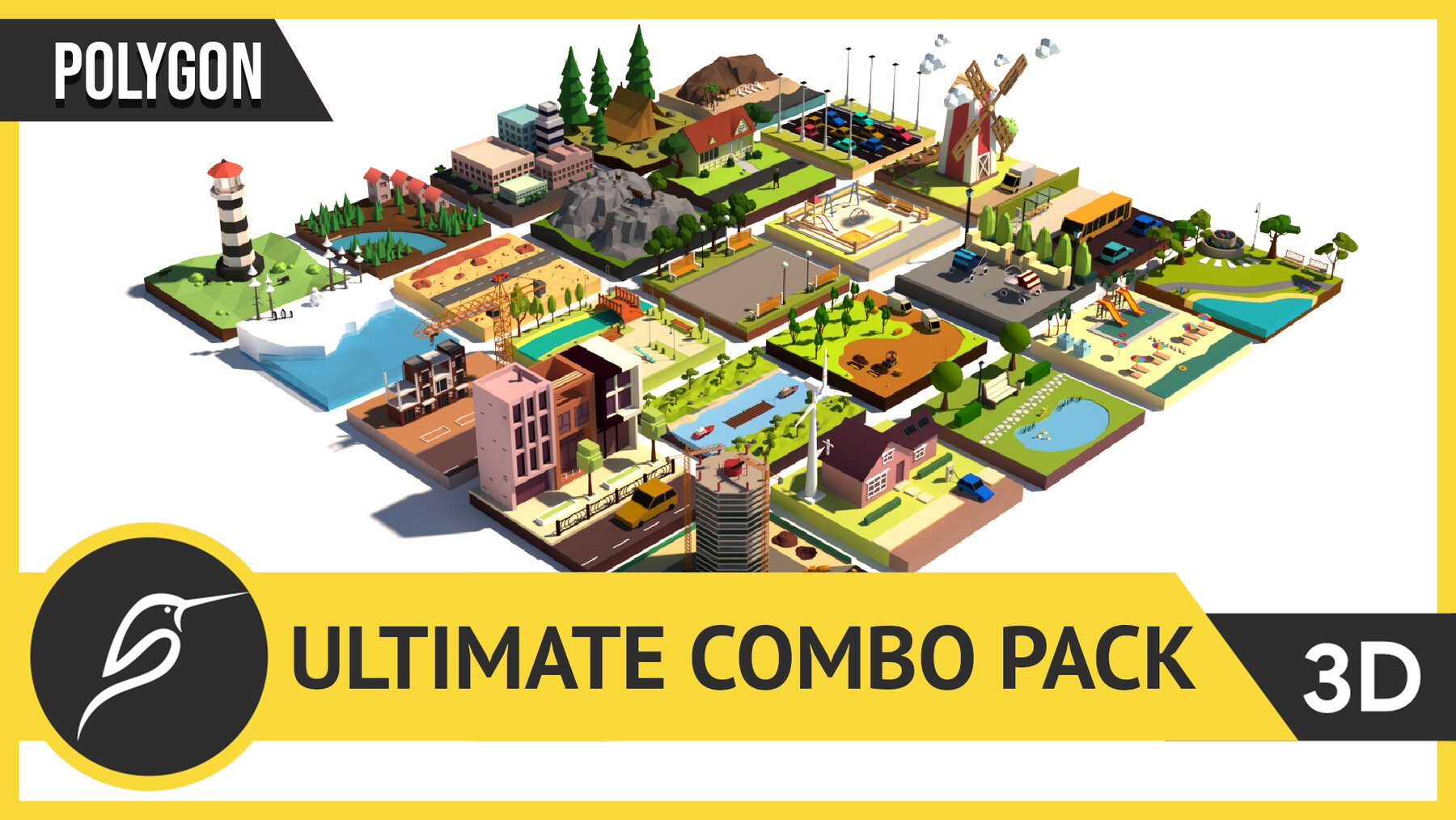 ArtStation - Polygon Ultimate Combo Pack | Game Assets