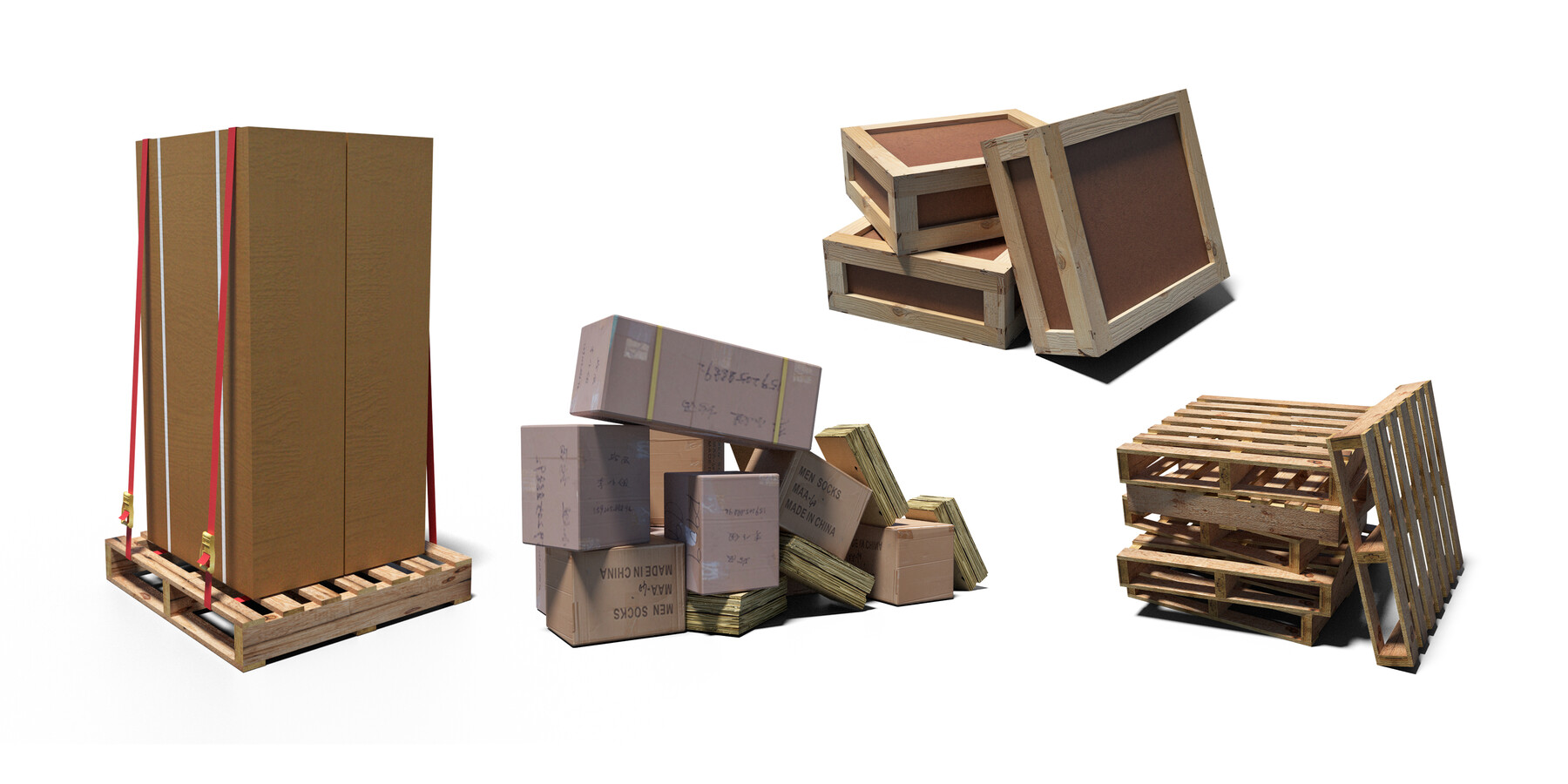 ArtStation - Digital Set Dressing - Detail 3d Kitbash For Life Like ...