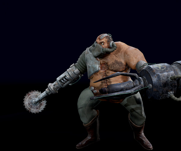 ArtStation - Apocalypse man | Game Assets