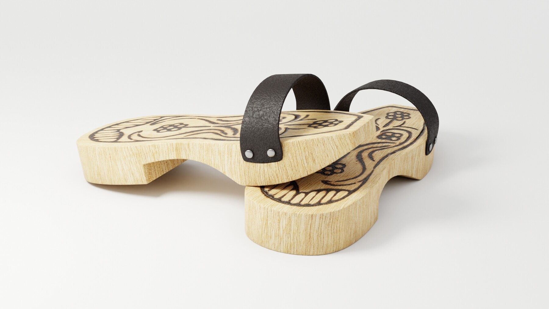 ArtStation - Wooden Clogs | Resources