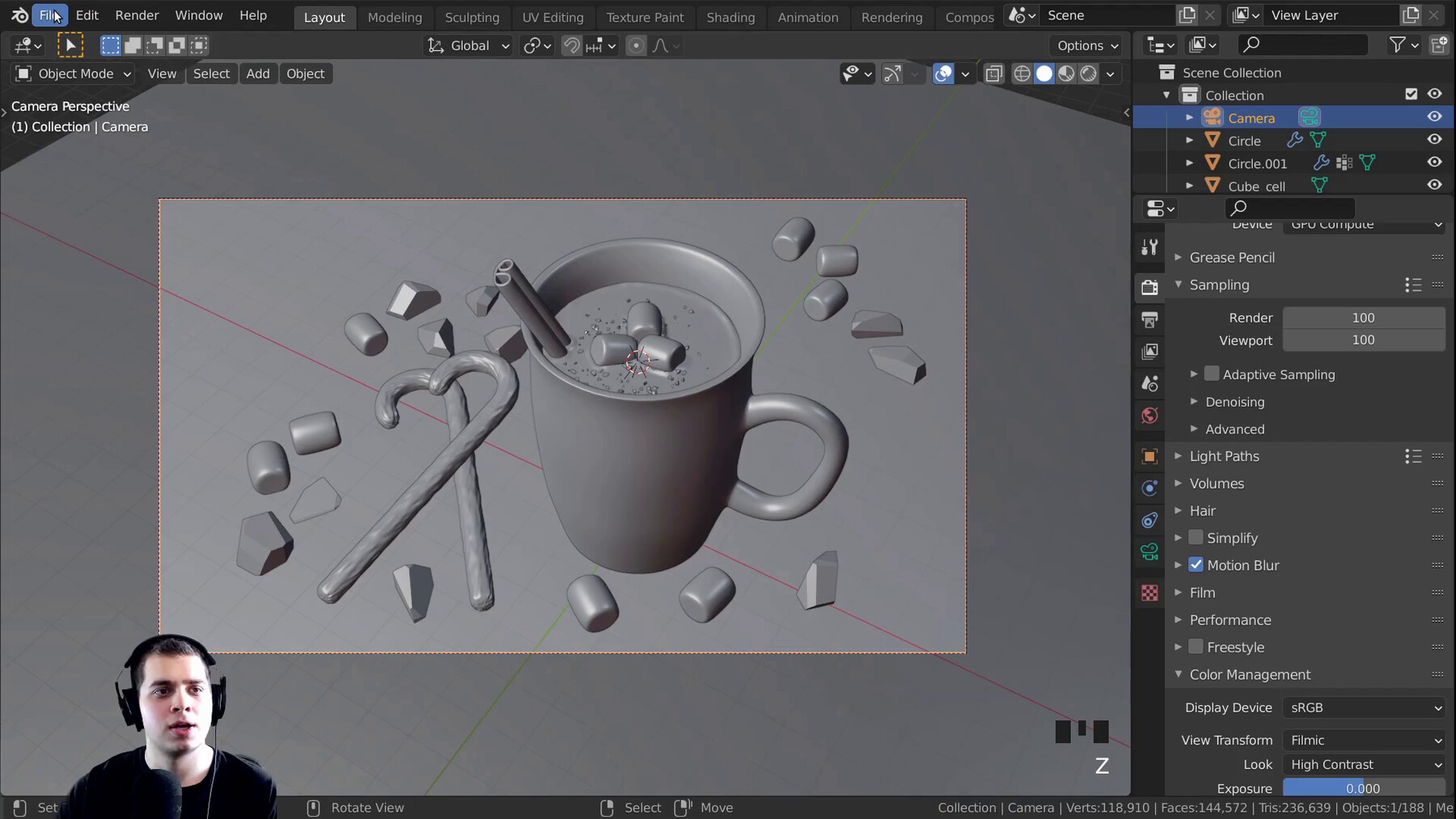 ArtStation - Hot Cocoa (Blender Tutorial) | Tutorials