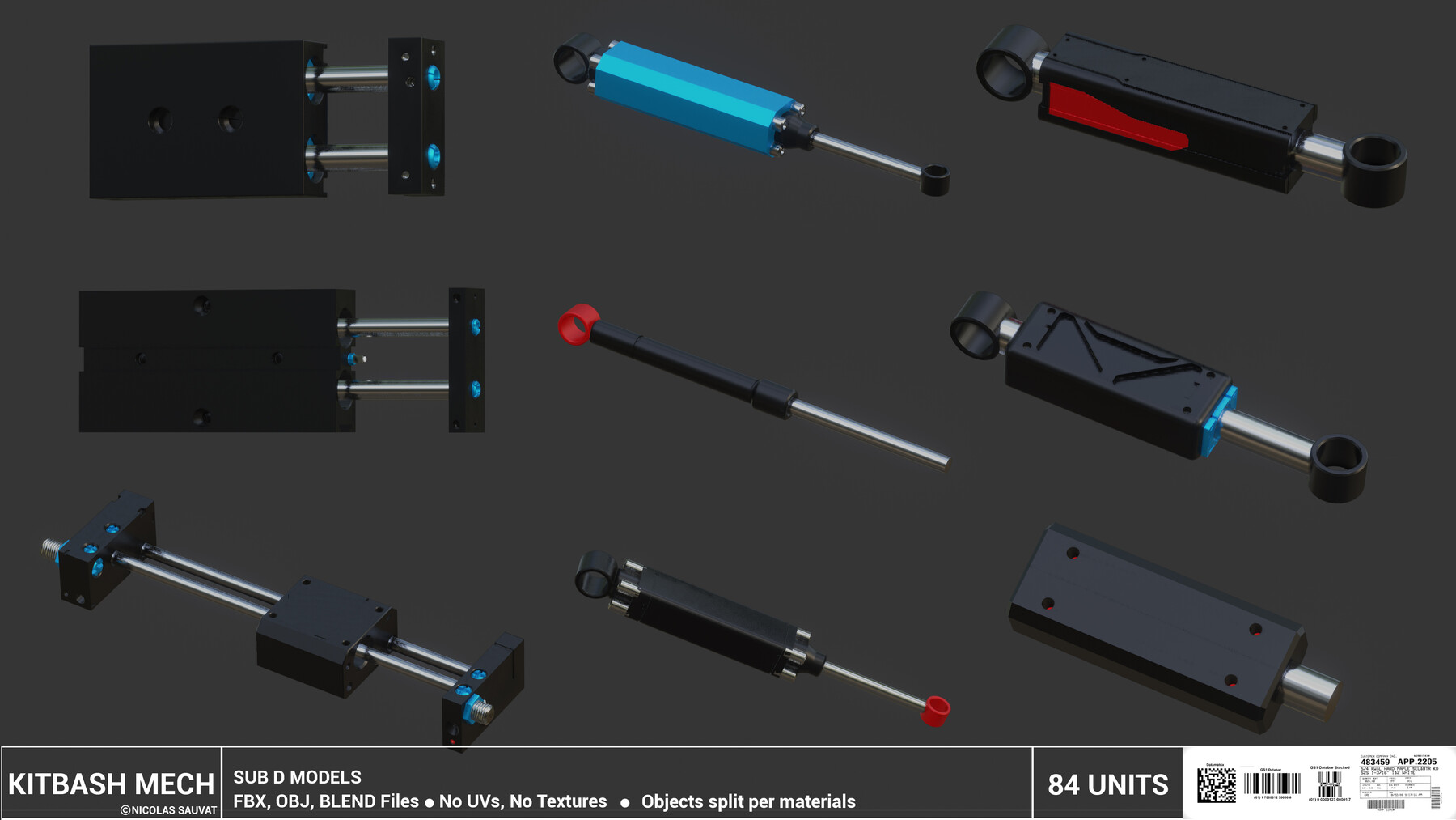 ArtStation - MECH KITBASH. | Resources