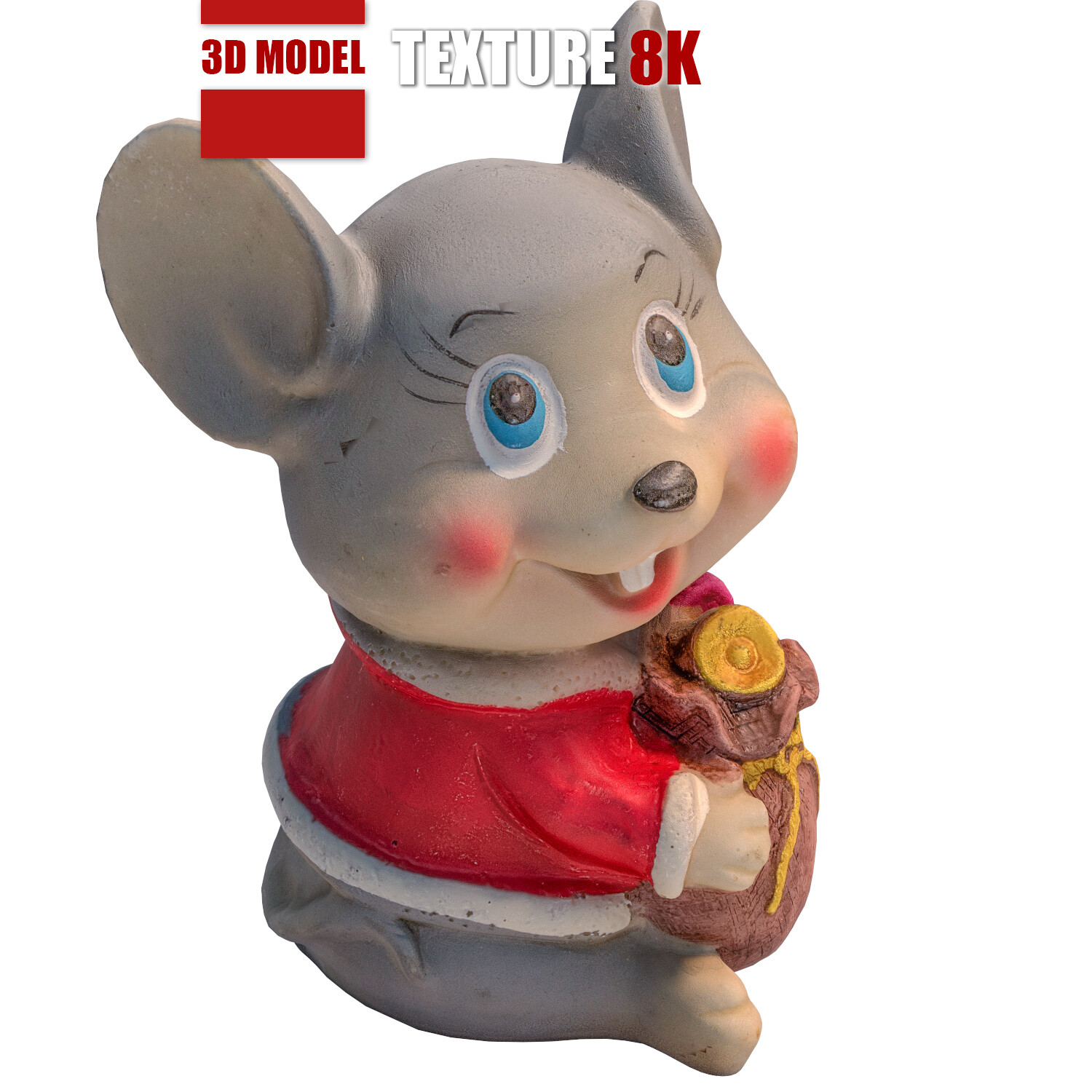 ArtStation - Statuette mouse 118 | Resources
