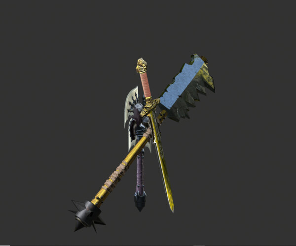 ArtStation - Carnage Blades | Game Assets