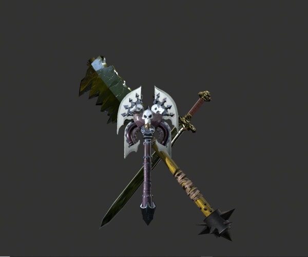 ArtStation - Carnage Blades | Game Assets