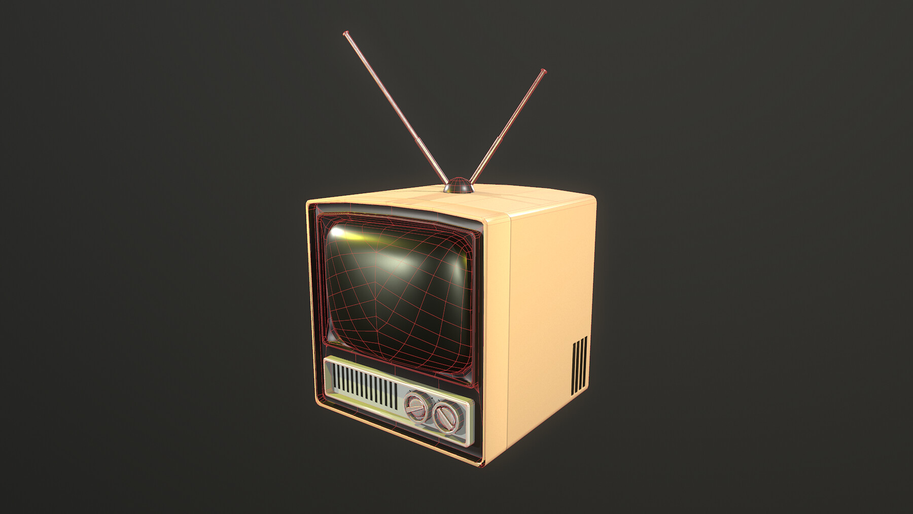 ArtStation - TV Retro | Game Assets