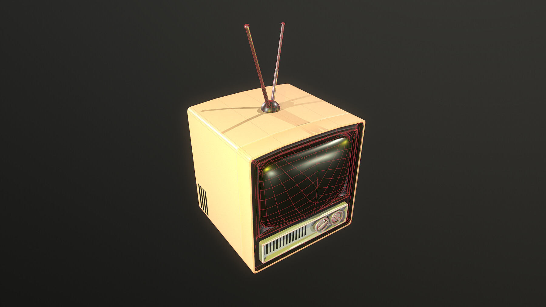 ArtStation - TV Retro | Game Assets
