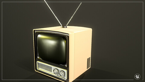 ArtStation - TV Retro | Game Assets