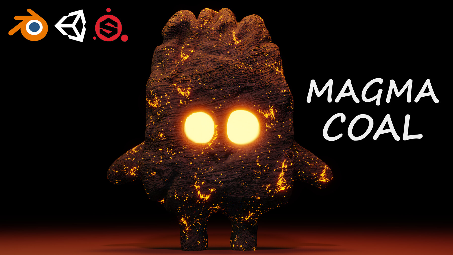ArtStation - Magma Coal | Game Assets