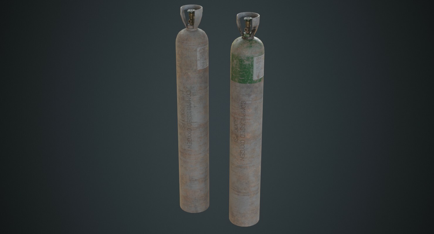 ArtStation - Gas Cylinder 2D | Game Assets