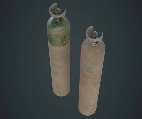 ArtStation - Gas Cylinder 2D | Game Assets