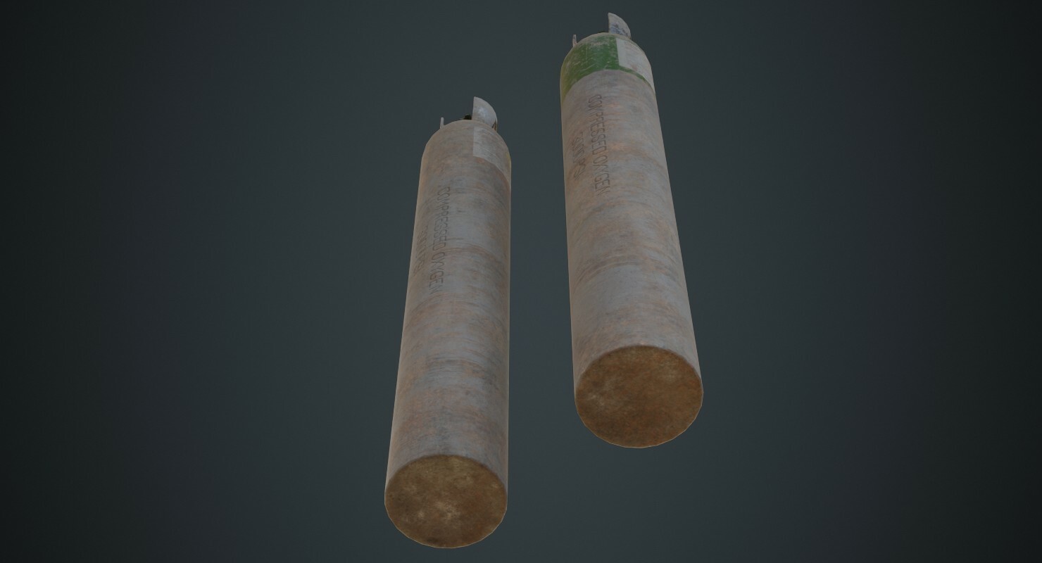 ArtStation - Gas Cylinder 2D | Game Assets