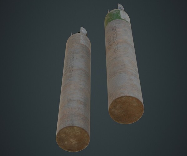 ArtStation - Gas Cylinder 2D | Game Assets