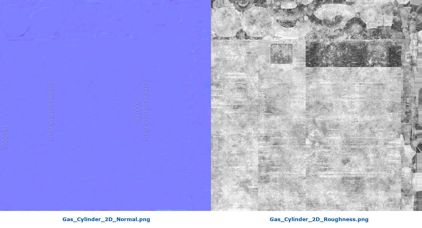 ArtStation - Gas Cylinder 2D | Game Assets