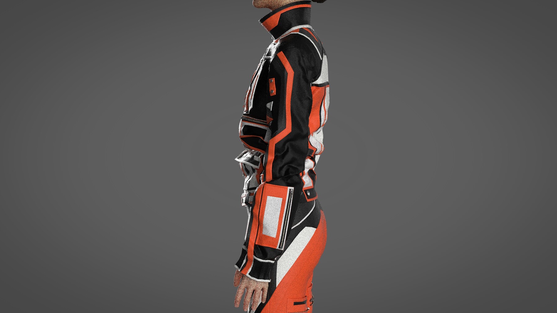 ArtStation - Motocross clothes male & female. Marvelous Designer, Clo3d ...