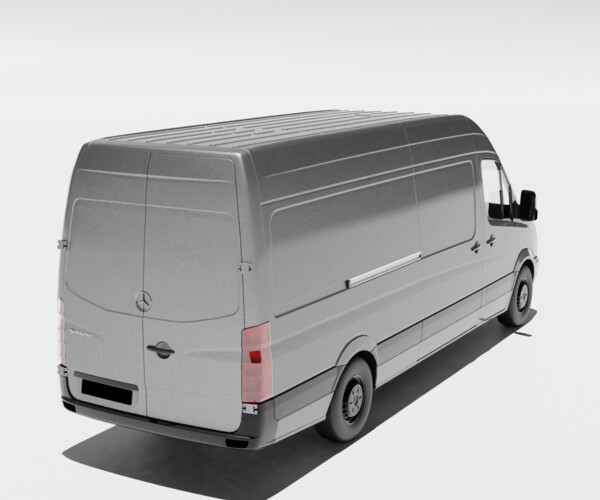 ArtStation - Mercedes Benz Sprinter | Resources
