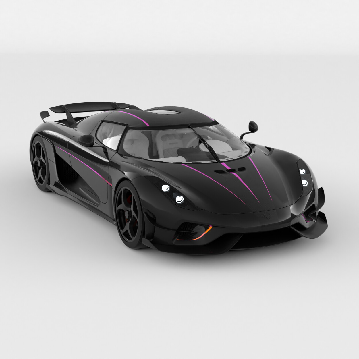ArtStation - 2016 Koenigsegg Regera Ghost | Resources