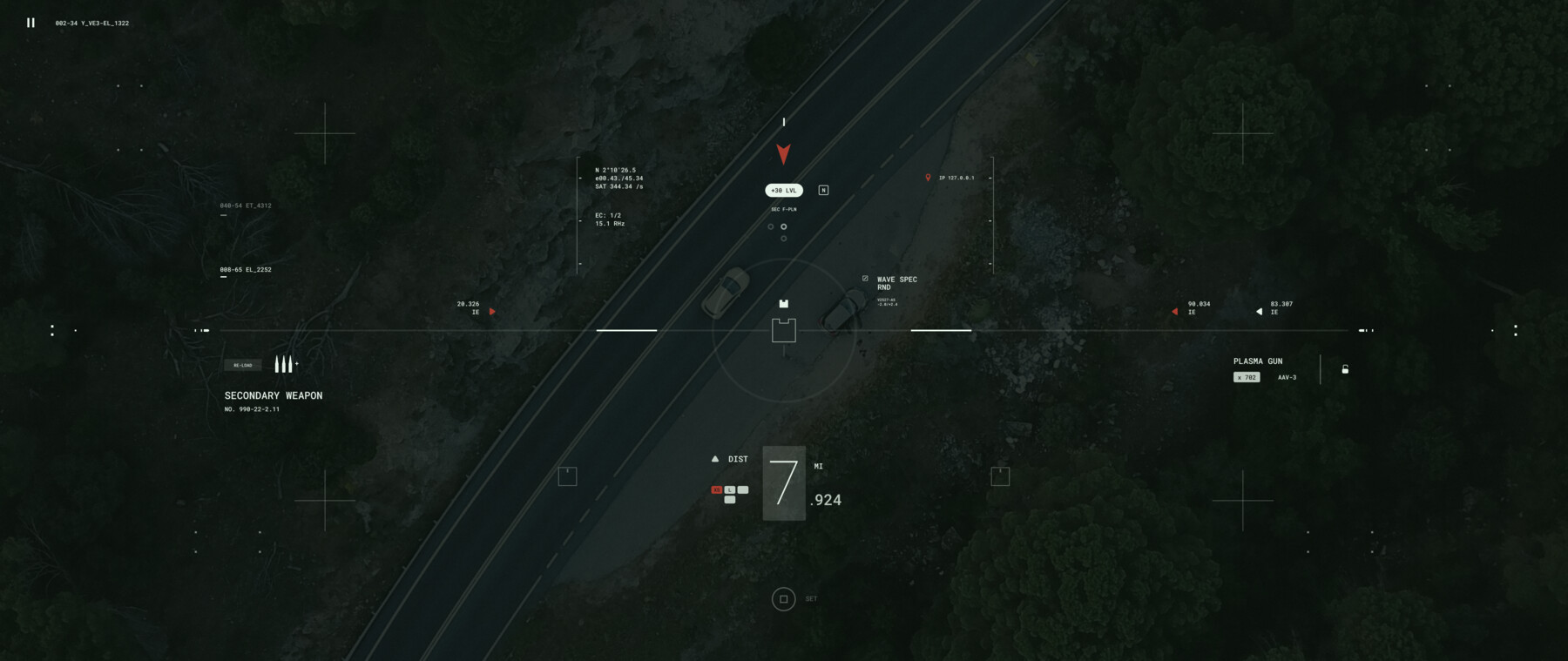 ArtStation - HUD / FUI / UI Screen Graphics Set | Game Assets