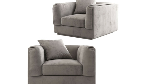 ArtStation - Flou Gentleman ARMCHAIR 3d model | Resources