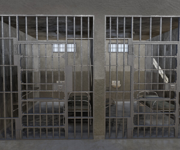 ArtStation - Prison Cells - Penitentiary | Game Assets