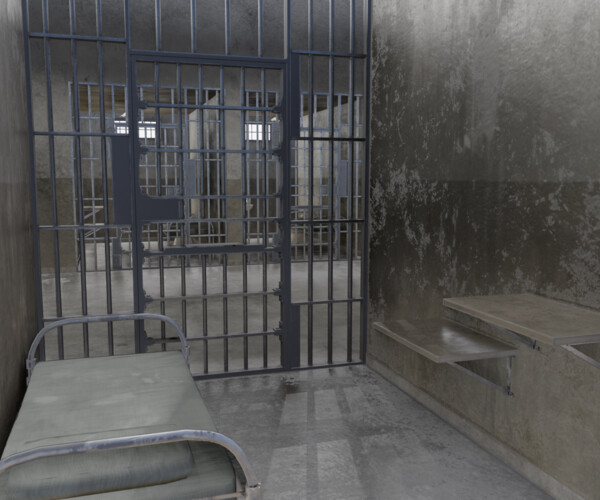 ArtStation - Prison Cells - Penitentiary | Game Assets