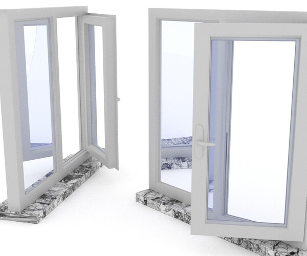 ArtStation - Window Model | Game Assets