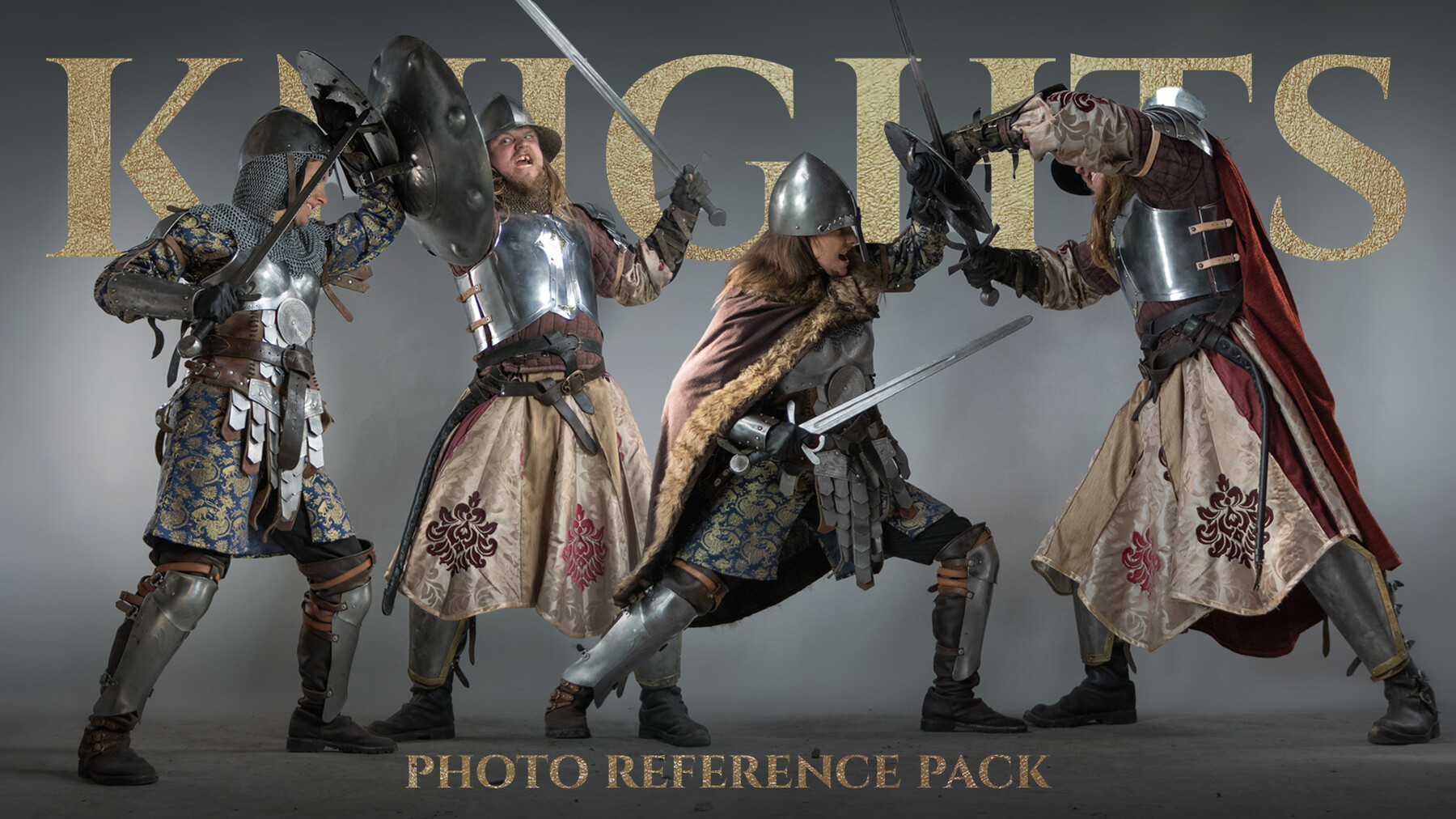 ArtStation - Knights - Photo Reference Pack for artists 240 JPEGs noAI ...