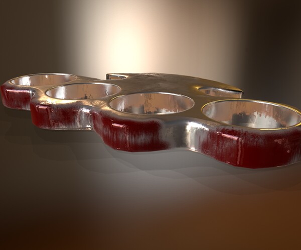 ArtStation - Metal Punch Ring | Game Assets