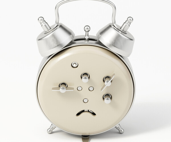 ArtStation - Pecking Chicken Wind Up Alarm Clock | Resources