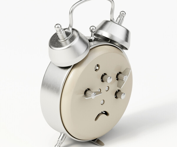 ArtStation - Pecking Chicken Wind Up Alarm Clock | Resources