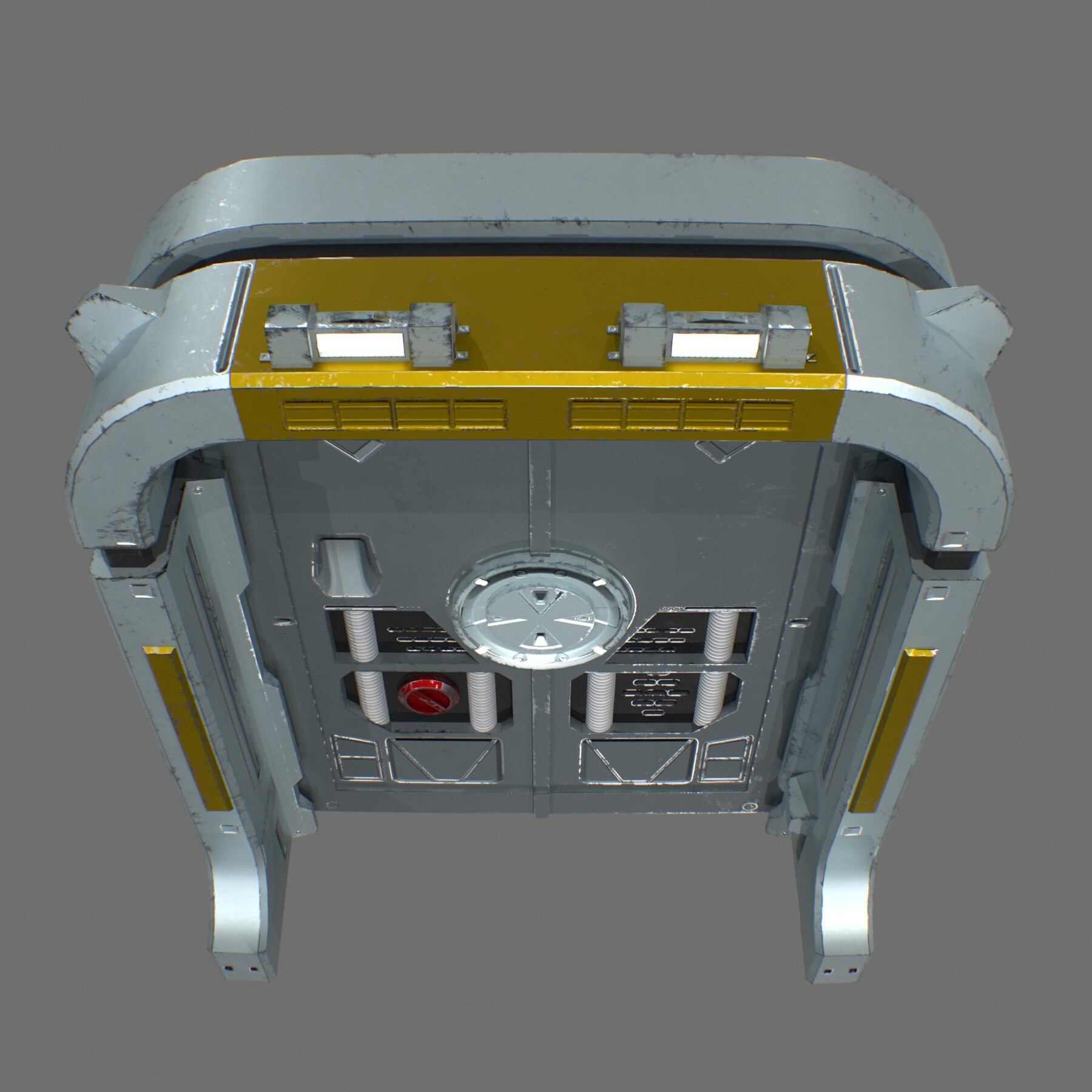 ArtStation - SciFi_SpaceShip_Door_GameReady | Game Assets