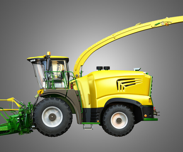 ArtStation - Krone Forage Harvester | Resources