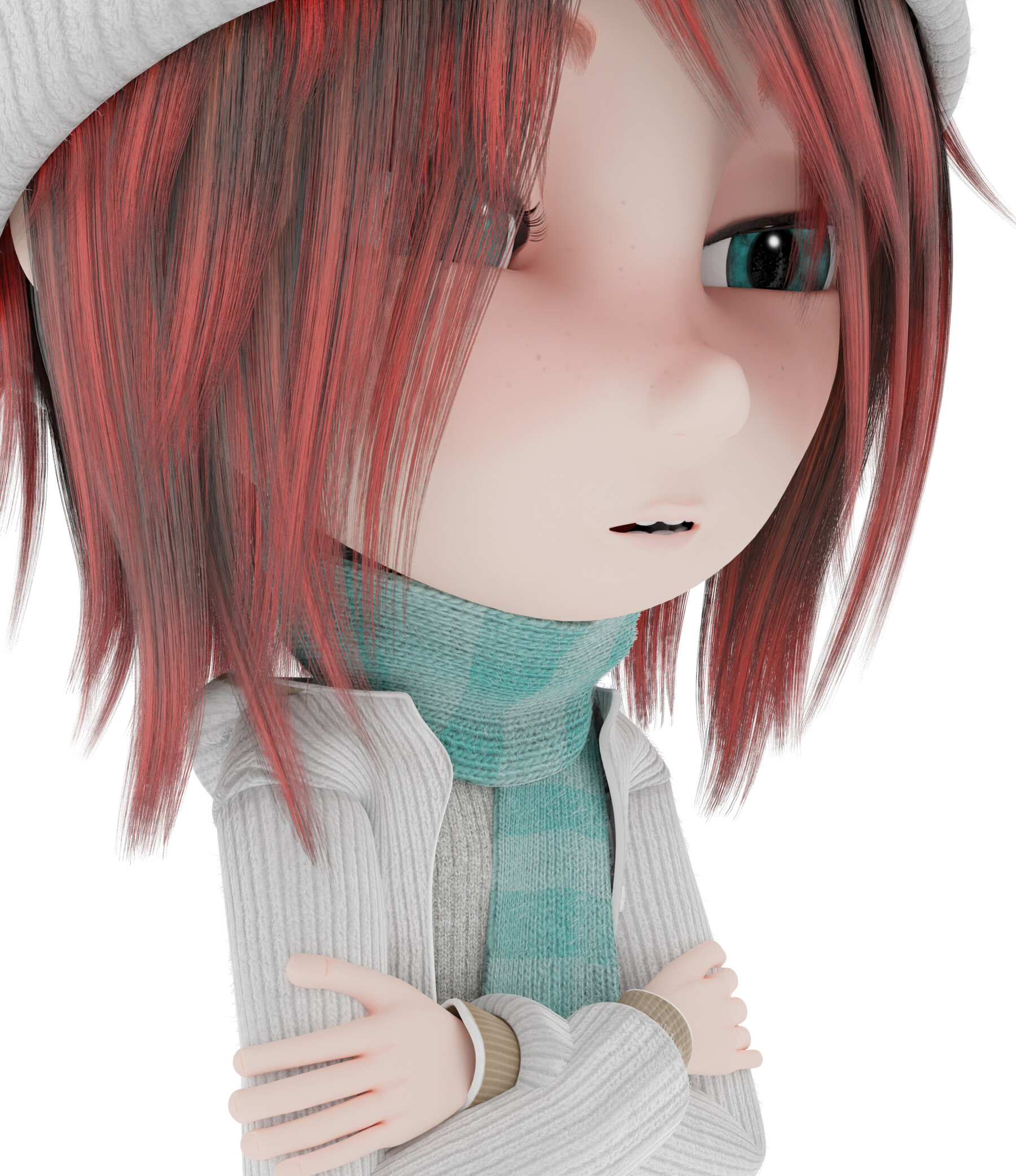 ArtStation - Snow Girl Character | Resources