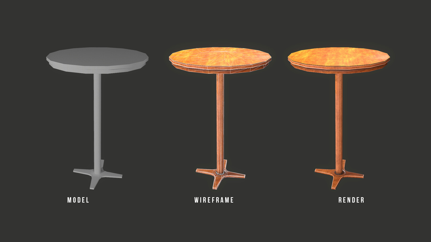 ArtStation - Table Lamp | Game Assets