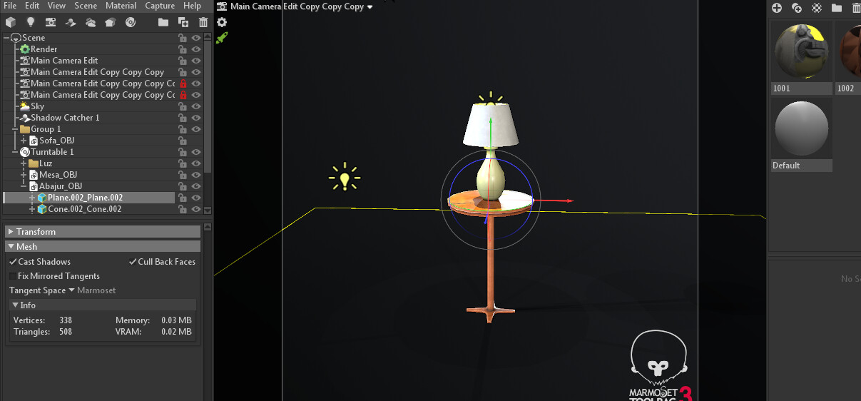 ArtStation - Table Lamp | Game Assets