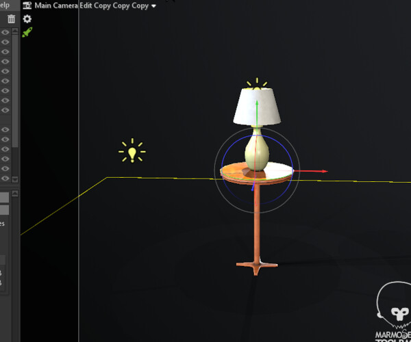 ArtStation - Table Lamp | Game Assets