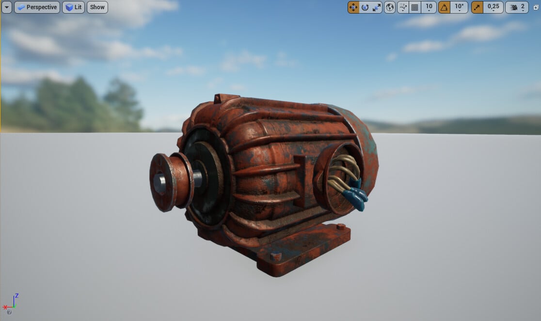 ArtStation - Electric Generator | Resources