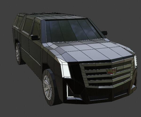 ArtStation - collection of 9 low poly cars | Resources