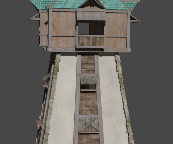 ArtStation - Tower 3D model | Game Assets