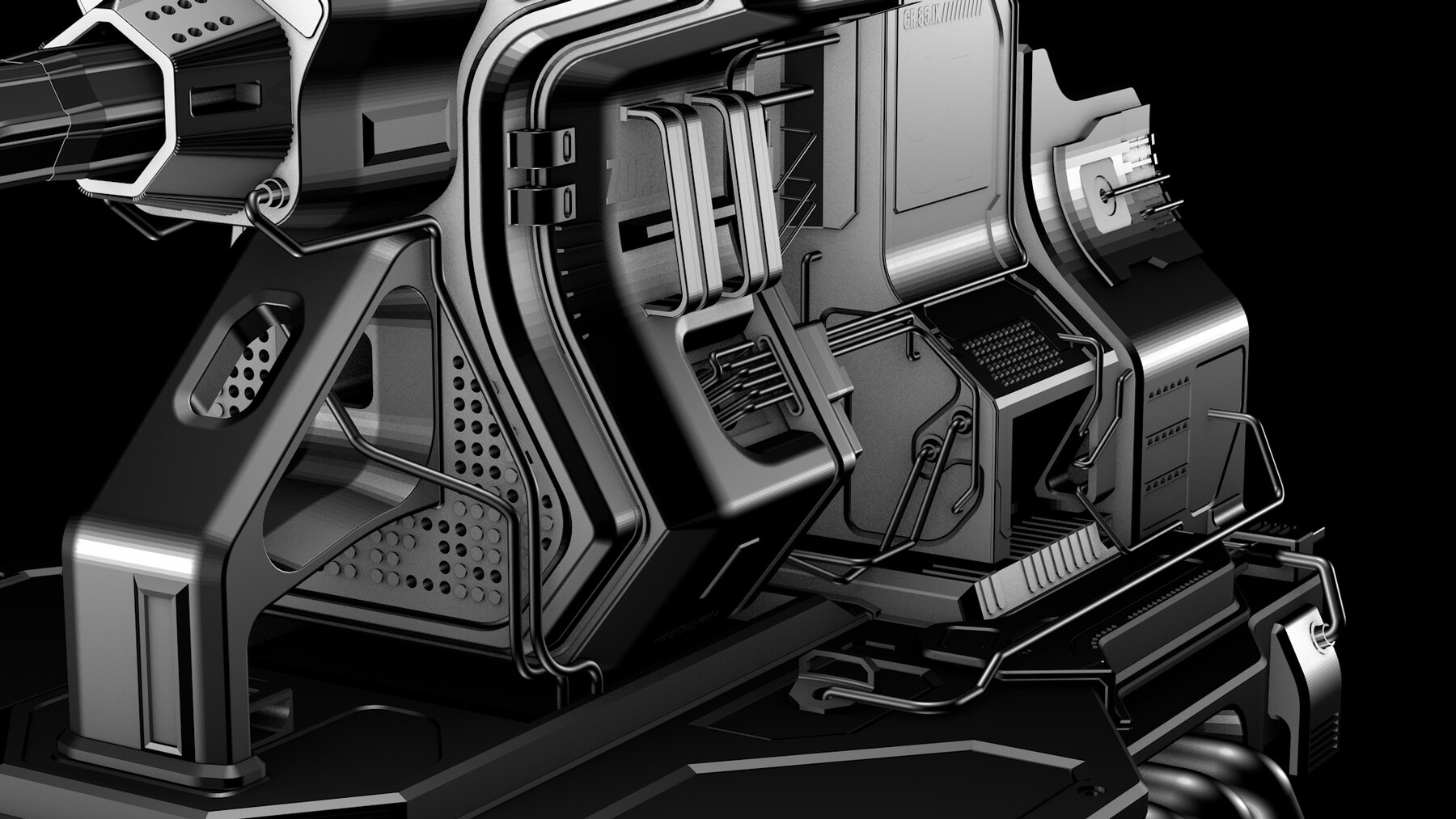 ArtStation - Simple Turret | Resources