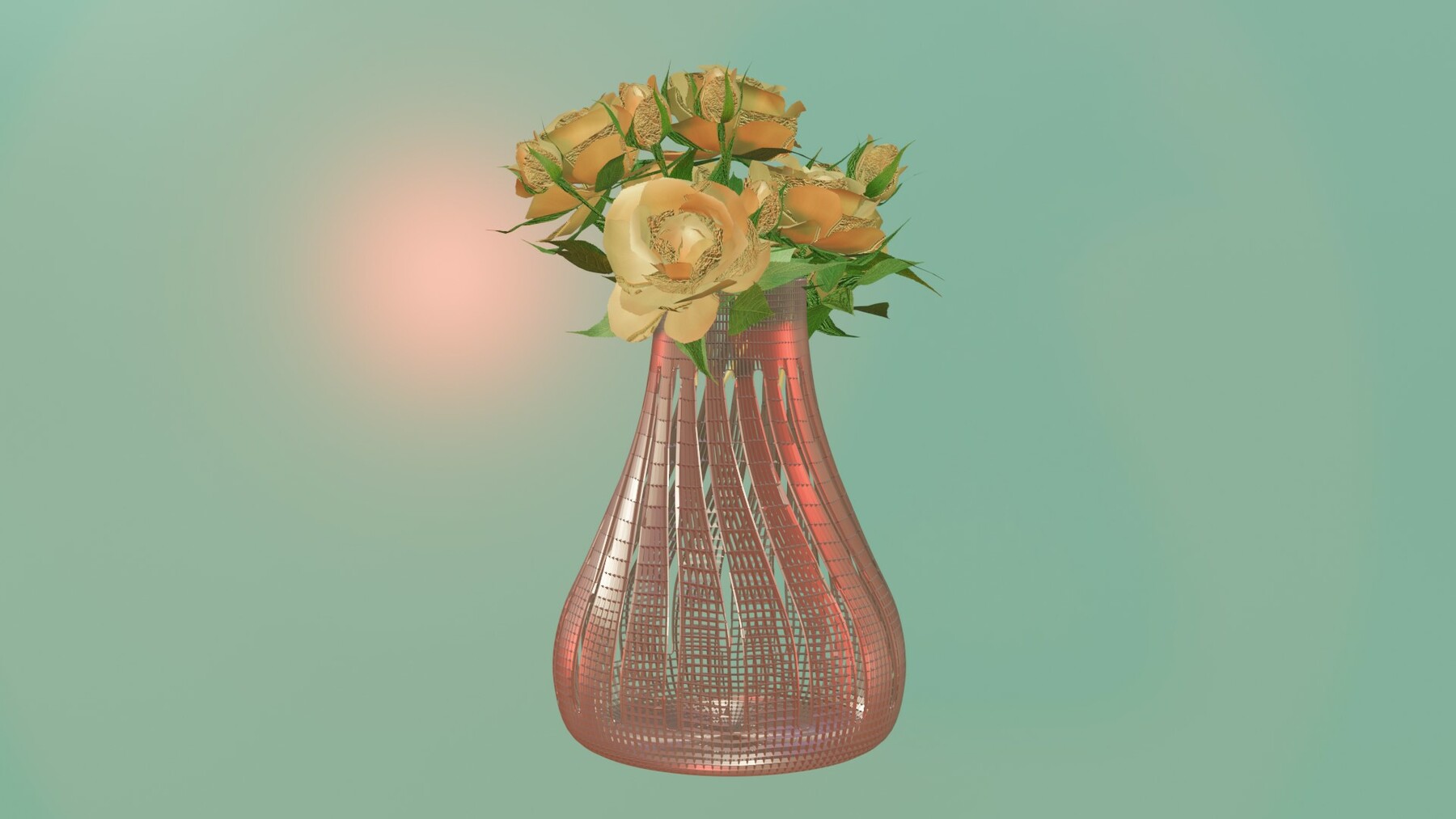 ArtStation - 3d model of flower vase | Resources
