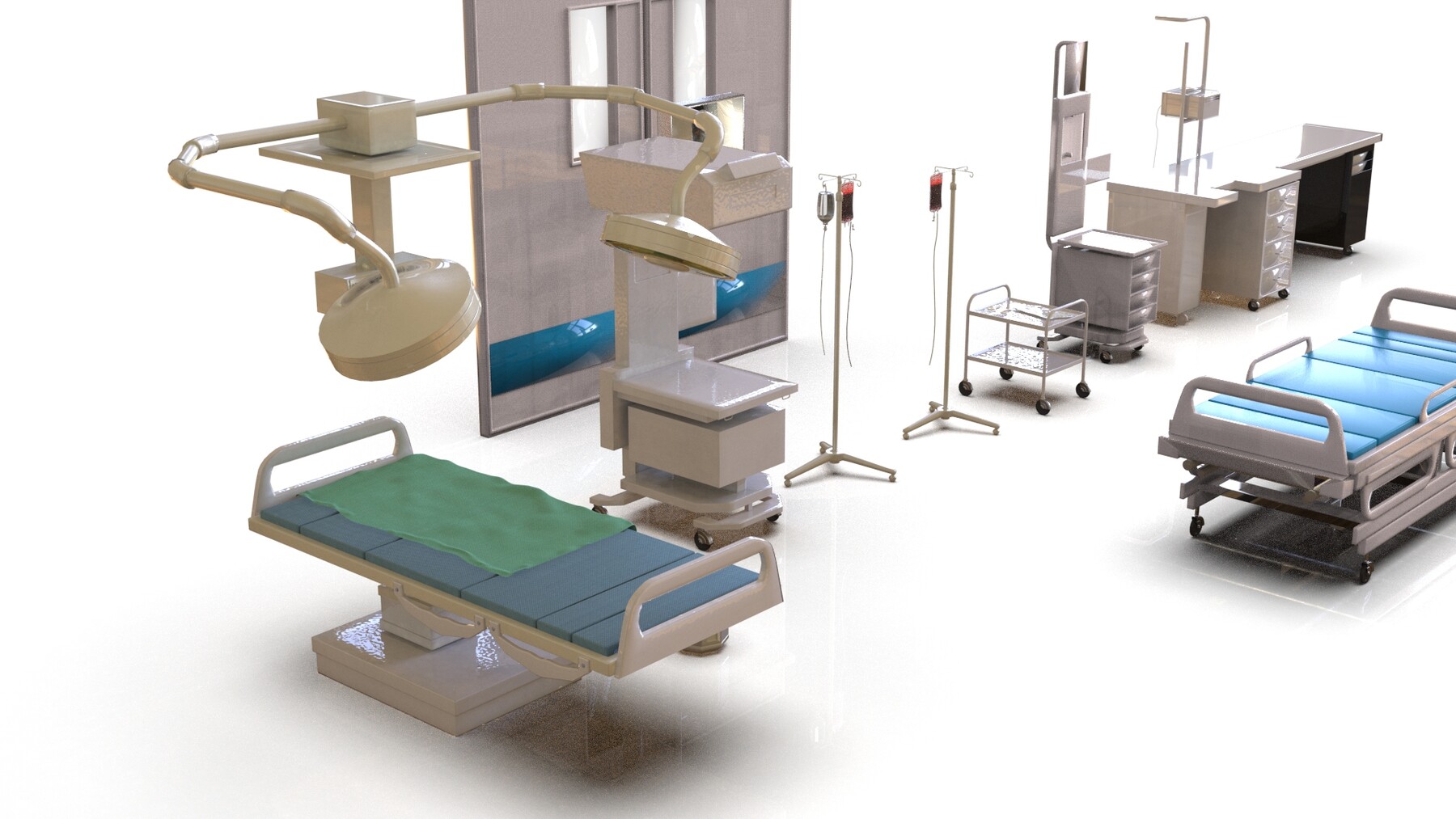 ArtStation - Mega Pack - HOSPITAL OPERATING ROOM | Resources
