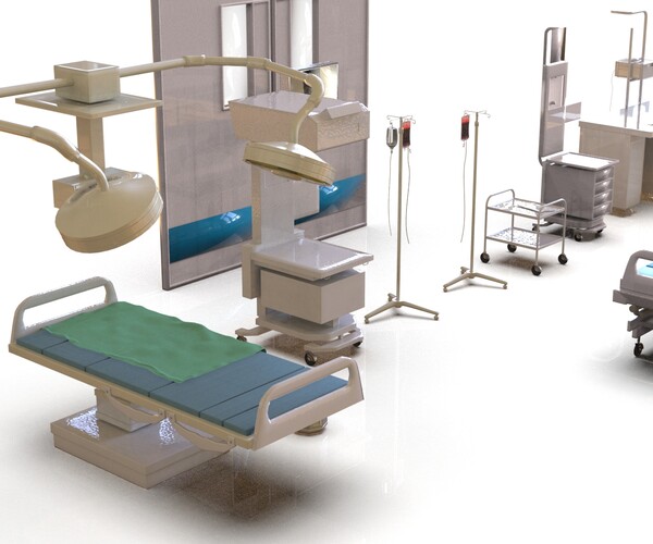 ArtStation - Mega Pack - HOSPITAL OPERATING ROOM | Resources