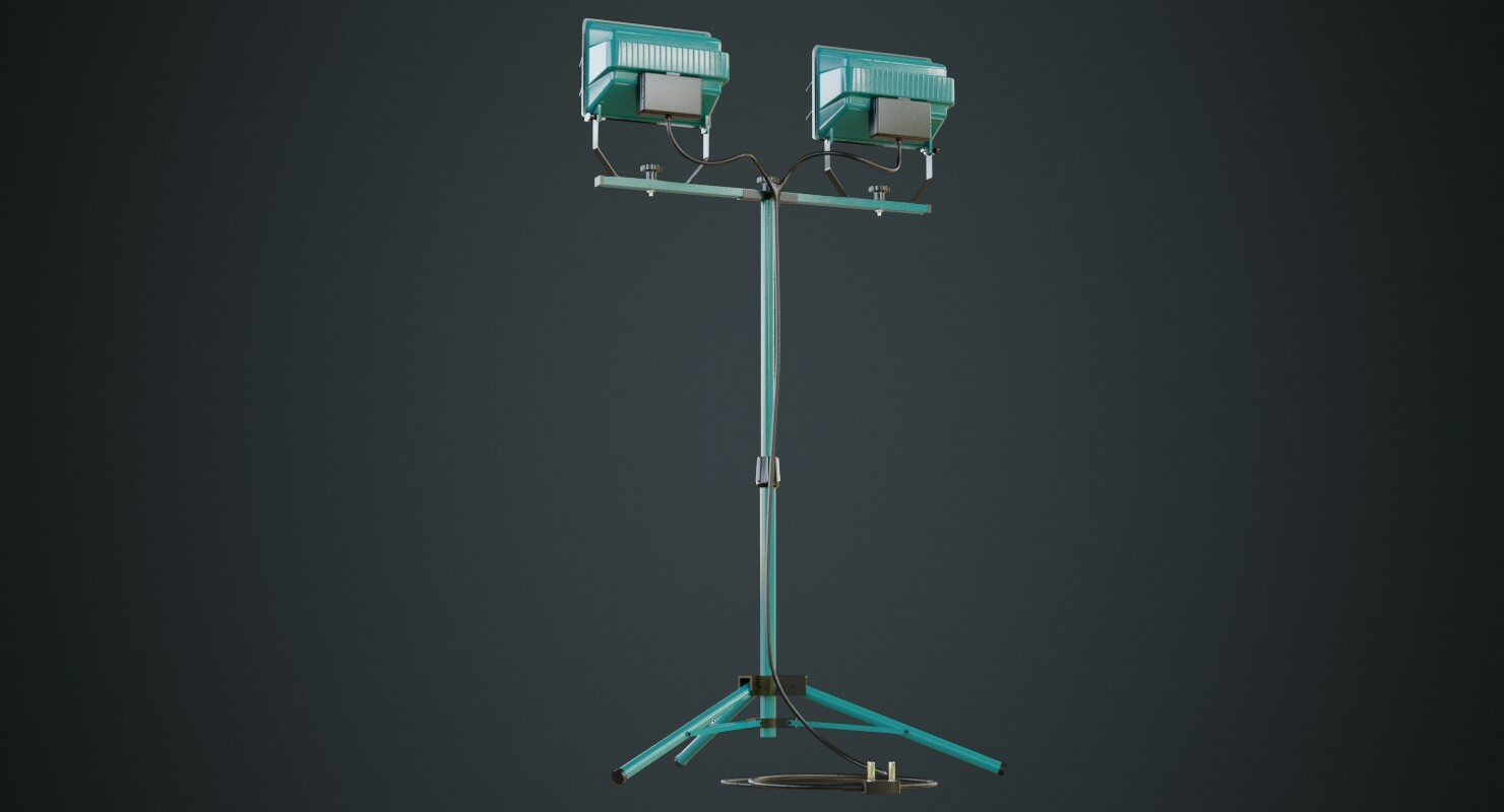ArtStation - Mobile Construction Light 1A | Game Assets