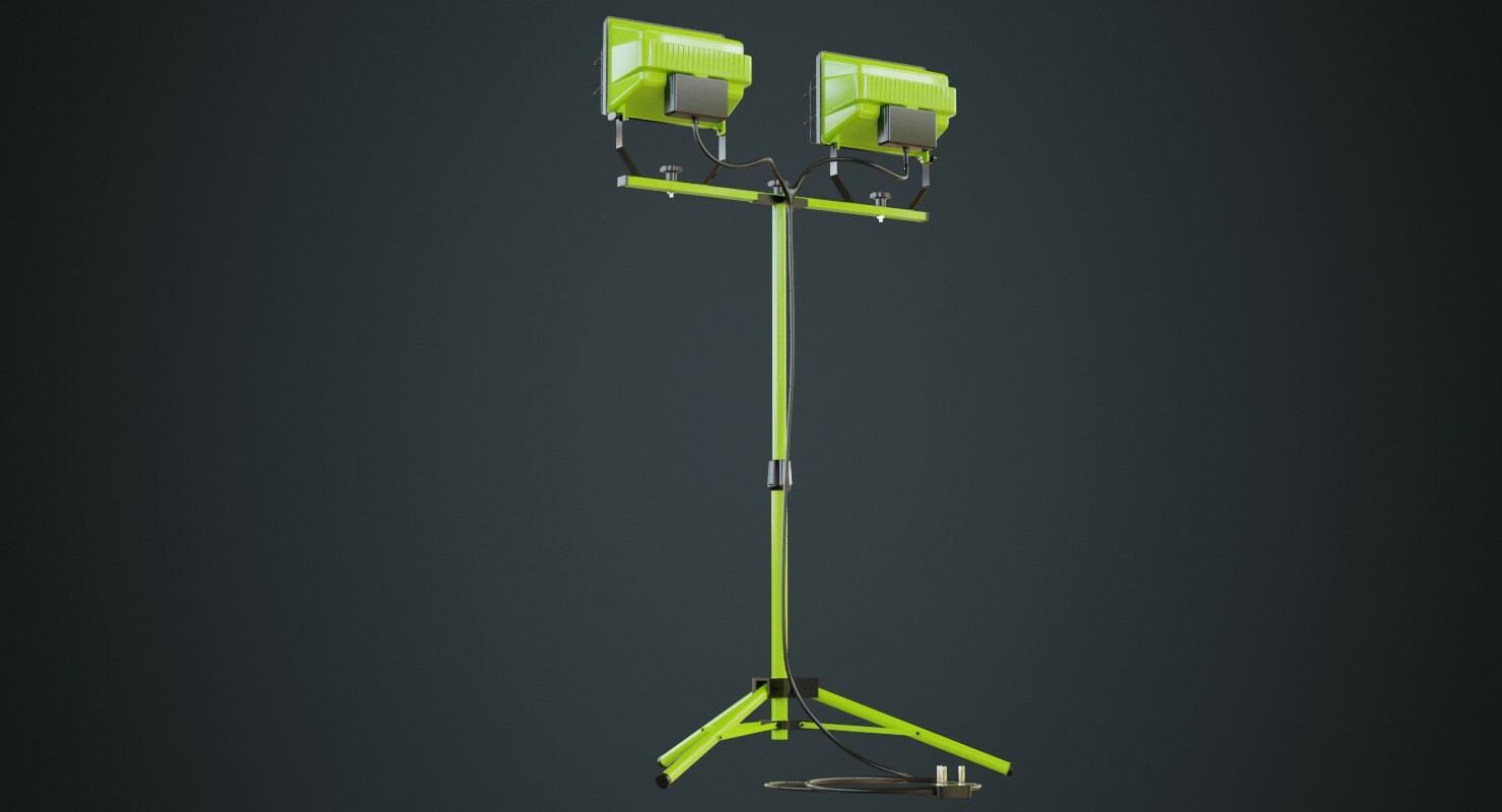 ArtStation - Mobile Construction Light 1 Untextured | Resources