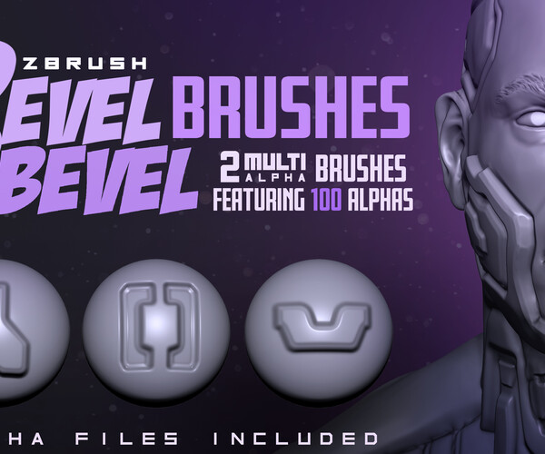 ArtStation - Bevel Bevel Brushes : ZBrush Brushes | Brushes