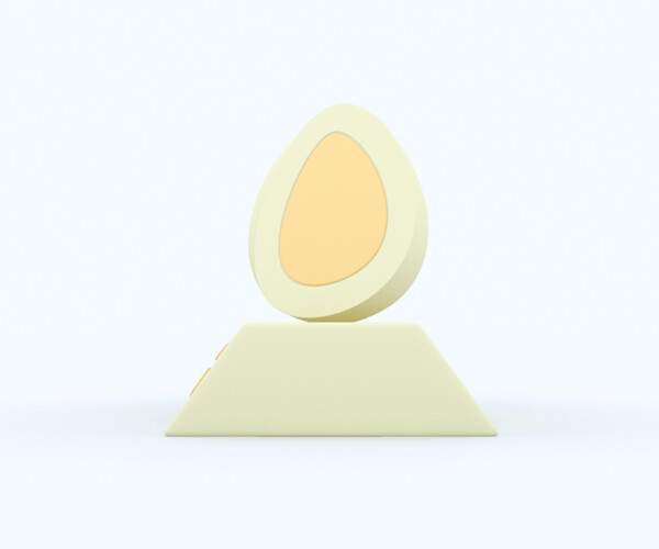 ArtStation - E for Egg Model | Resources