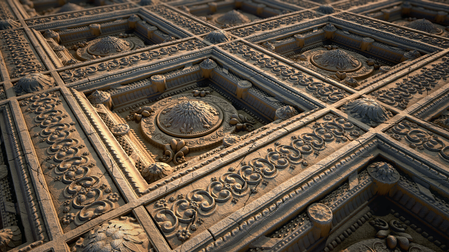 ArtStation - Ancient Ceiling Textures | Game Assets