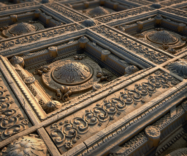 ArtStation - Ancient Ceiling Textures | Game Assets