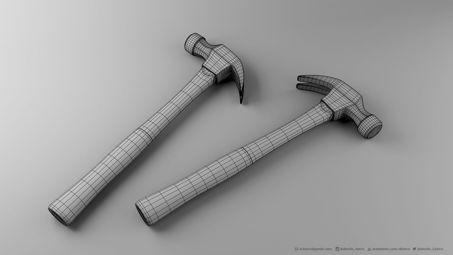 ArtStation - Hammer Tool - | 3D model | 4k Textures | Resources